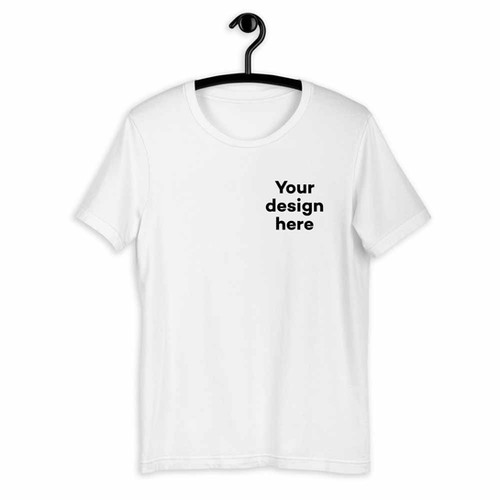 Custom White T-Shirt | GoldenStone Products