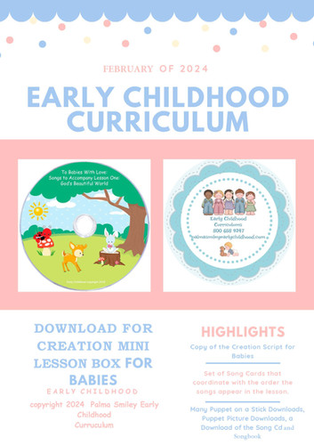 Digital Download for Mini Baby Creation Box | Palma Smiley