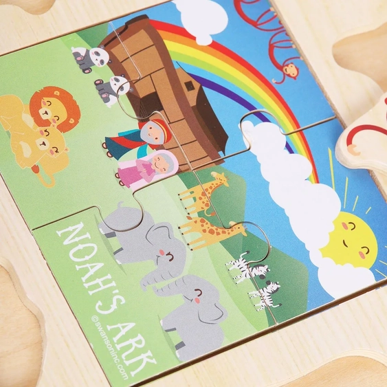 Noah's Ark - Peg/Jigsaw Puzzle | Palma Smiley