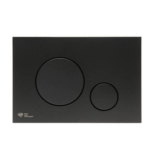 Flush Button SAT Black Matte | Blue Print Imports