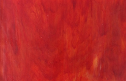 Red streaky opalescent glass | Stained Glass Craft