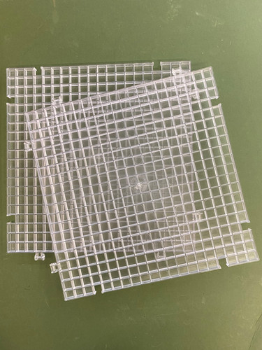 Waffle grid cutting surface sold as a single | Stained Glass Craft