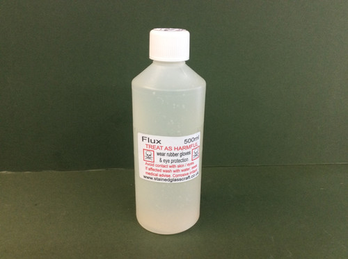 Flux water based 500ml bottle | Stained Glass Craft