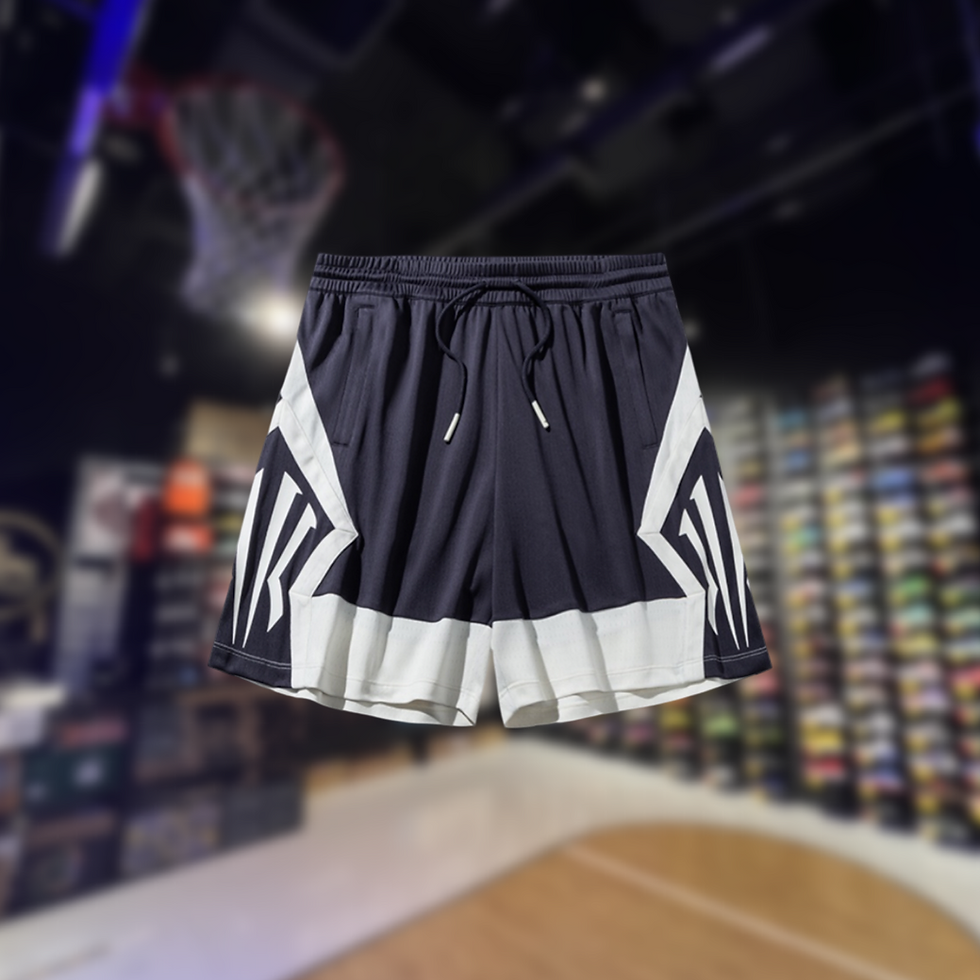 Anta KAI Series Basketball Short “ Grey White ” | sneakersclubsg