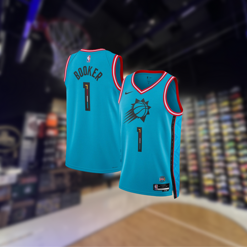 Nike NBA Phoenix Suns 22-23 City EDT Devin Booker Swingman Jersey ...