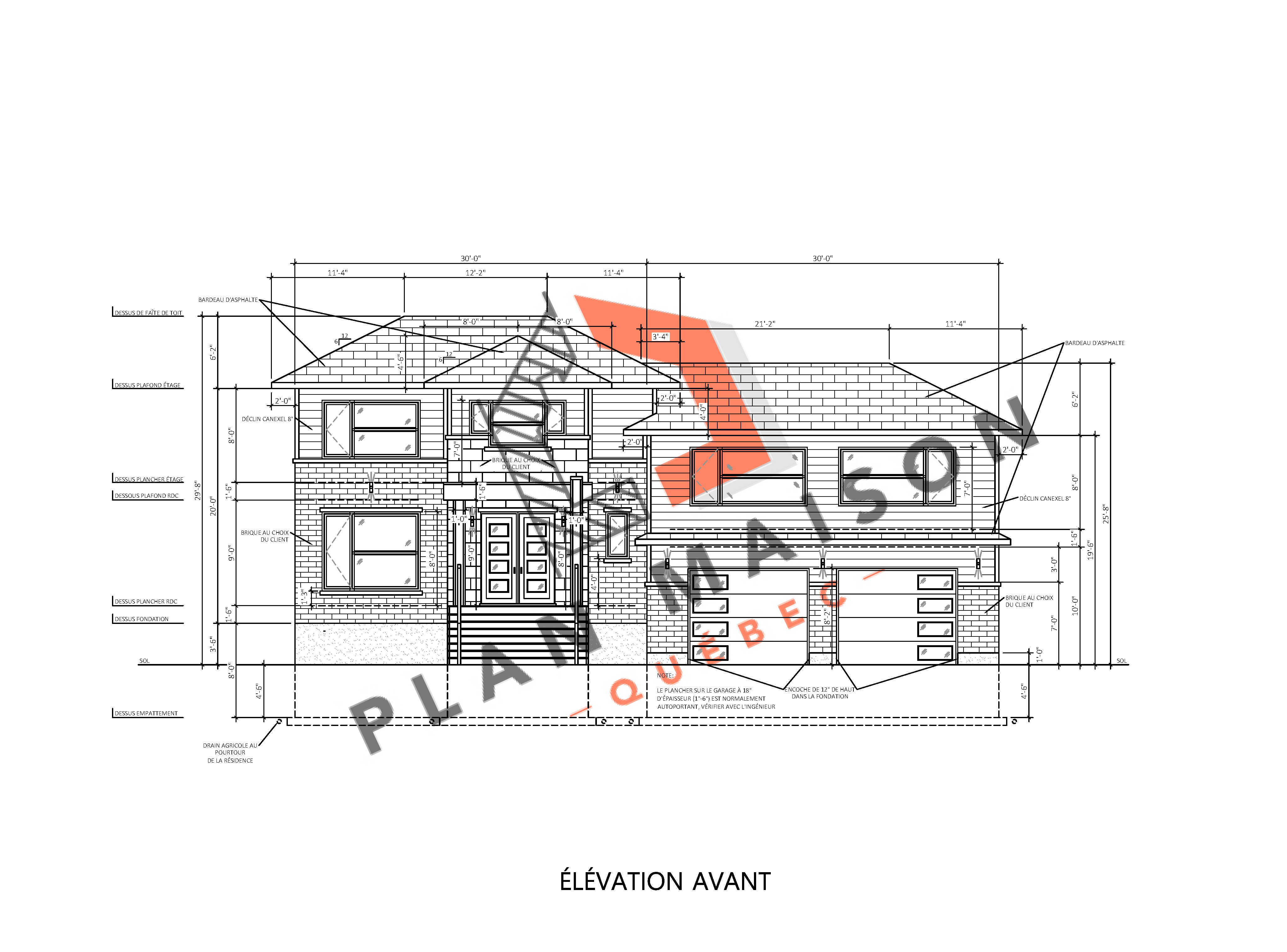 Maison et plan de construction | Plan Maison Québec | Technologue en ...