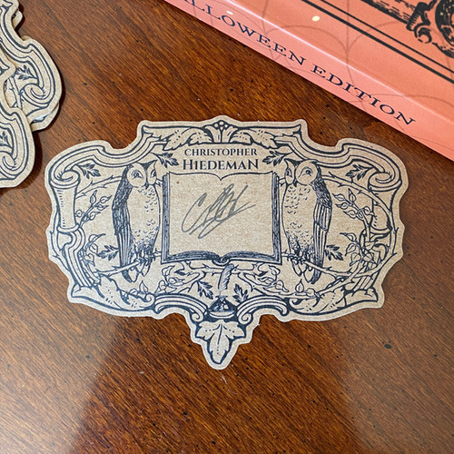 Author Signature Sticker For Unsigned Books - Bookplate | Christopher ...