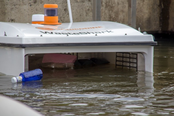 Plastic Waste Solutions | WasteShark Drone | RanMarine Technology