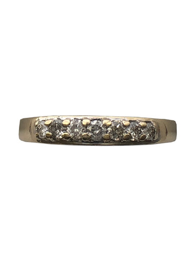 An 18ct gold diamond seven stone ring | Goldman Jewellers