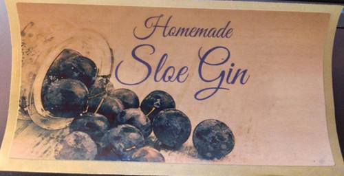 SLOE GIN LABELS | Sloeberries.org.uk