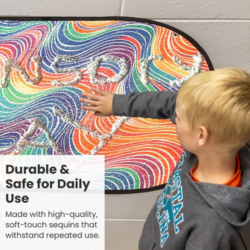 SENSORY4U Sequin Flip Play Mat | Me100fun