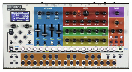 "Commander" Overlay For Roland SH-4D | Oversynth