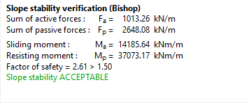 SLOPE STABILITY ANALYSIS : METHOD OF SLICE