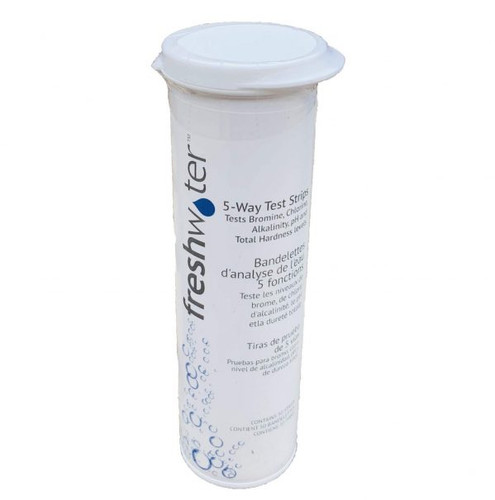 Freshwater 5-Way Test Strips | pocono-pool-and-spa