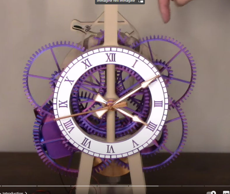 Coup Perdu Clock Second Prototype | Steve's Clocks