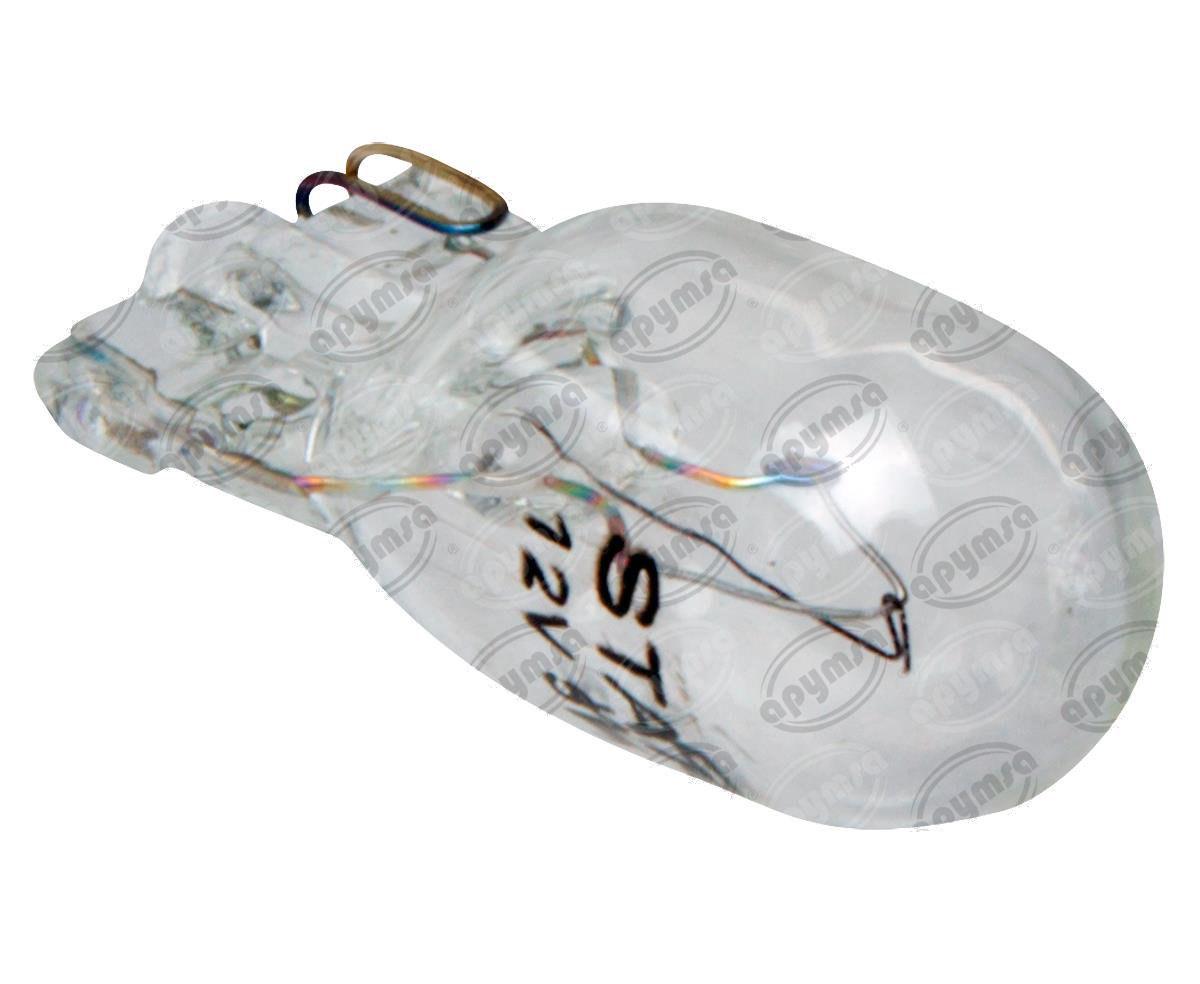FOCO INCANDESCENTE 158 TRANSPARENTE 12V 5W 1 POLOS 1PZ TIPO PELLIZCO ...