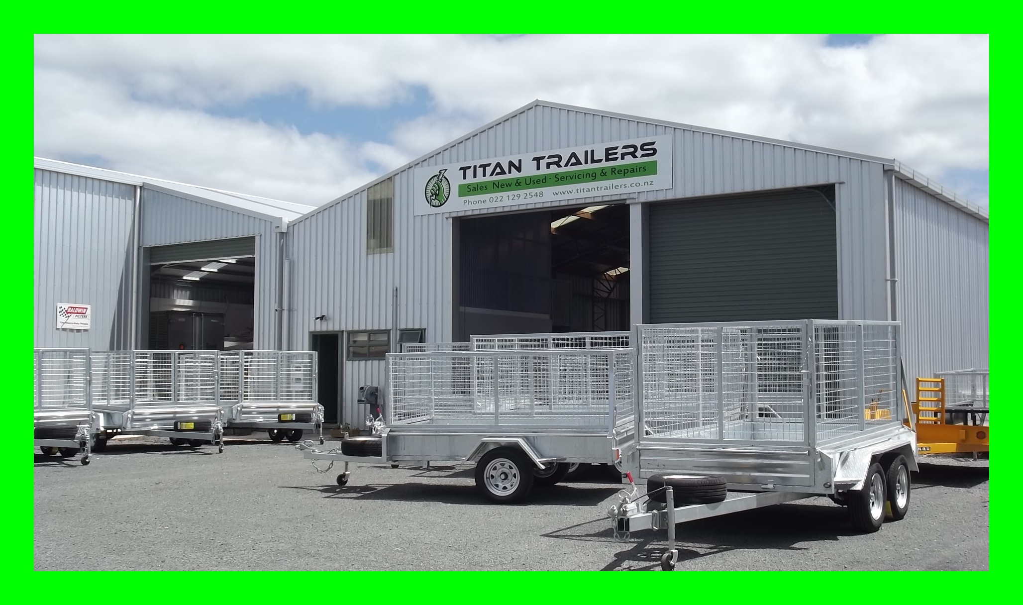 Galvanised Trailers | New Zealand | Titan Trailers