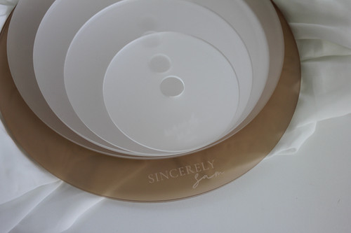 Round Cake Guide Boards | Sincerely Sam Cakes