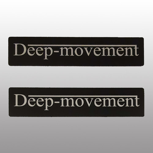 Deep-movement Wecheslkennzeichenset | Deep Movement