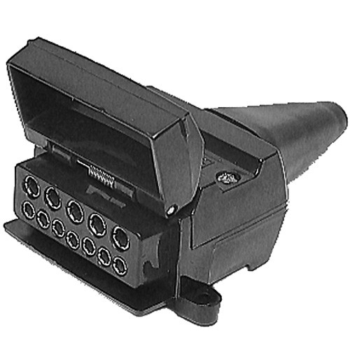 Trailer Plug 12 Pin (Vehicle side) | Caravan & Camping