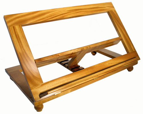 Book / Bible Stand - Table Top - Folding - Natural Finish - BS04N ...