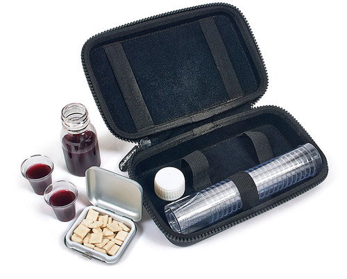 Portable Communion Set - TRAVELLER - 081407007069 | Cedar Trading