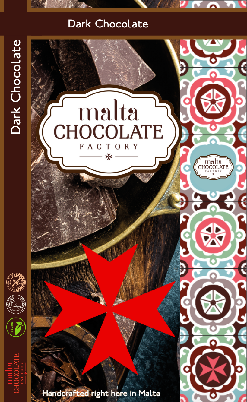 100g Dark Chocolate Bar | Malta Chocolate