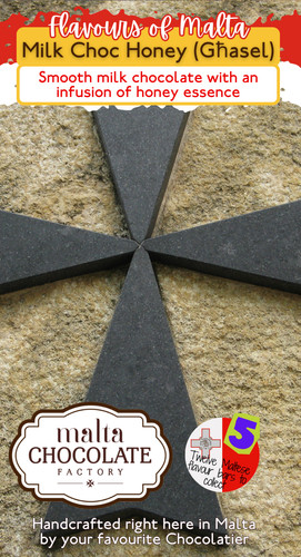 'Flavours of Malta' Milk Chocolate Honey | Malta Chocolate