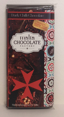 100g Dark Chilli Chocolate Bar | Malta Chocolate