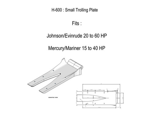Small Trolling Plate | Walts Trolling Plate