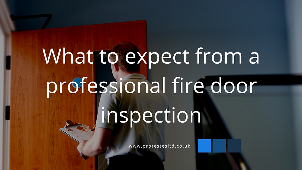 What to expect from a professional fire door inspection