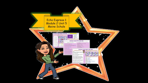 Echo Express 1 Module 2 Unit 5 - Meine Schule - | MFLwise