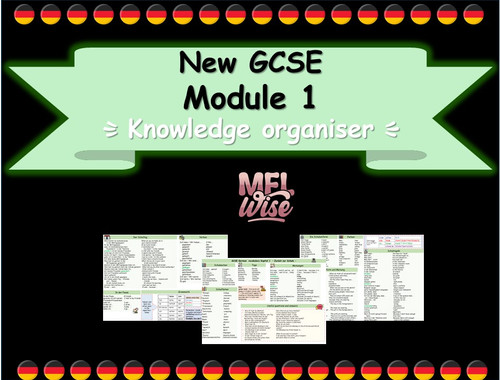 Module 1 knowledge organiser | MFLwise