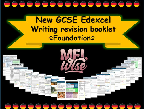 German GCSE Writing Revision Booklet | MFLwise