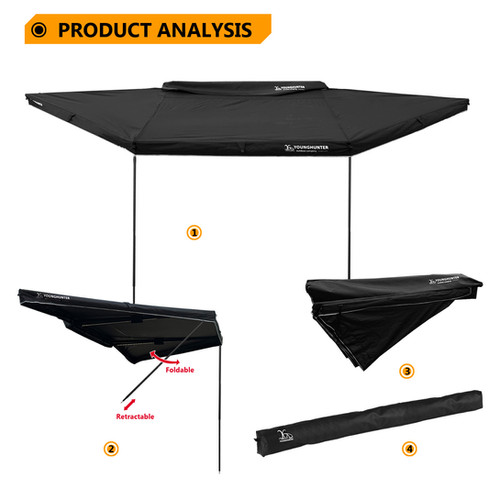 Younghunter 180 Degree Awning / Canopy | YoungHunter