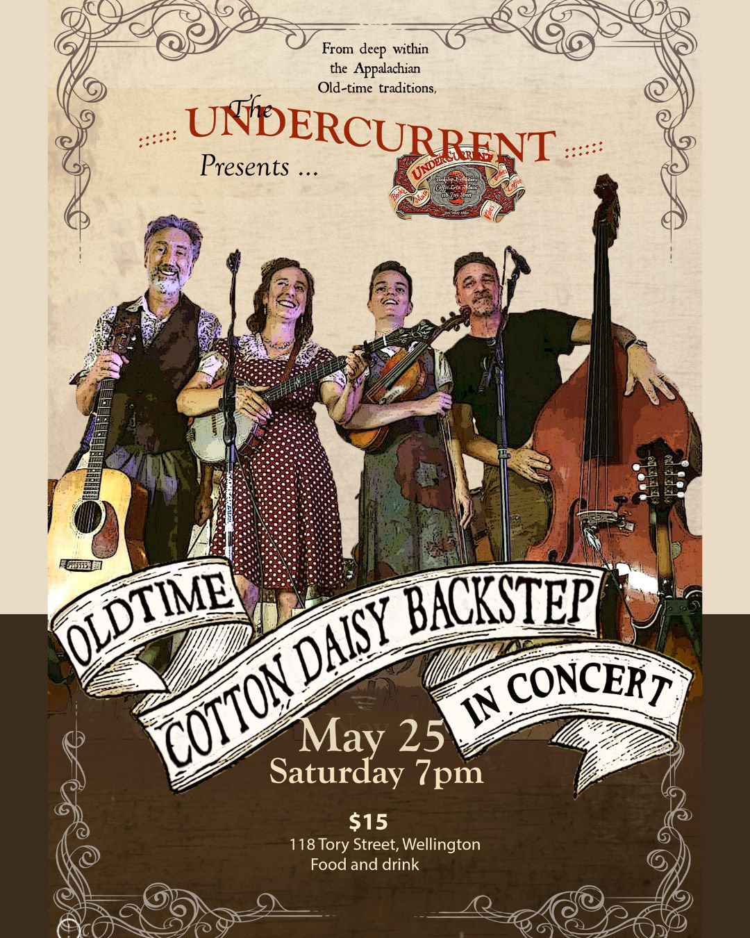 Cotton Daisy Backstep | Undercurrent