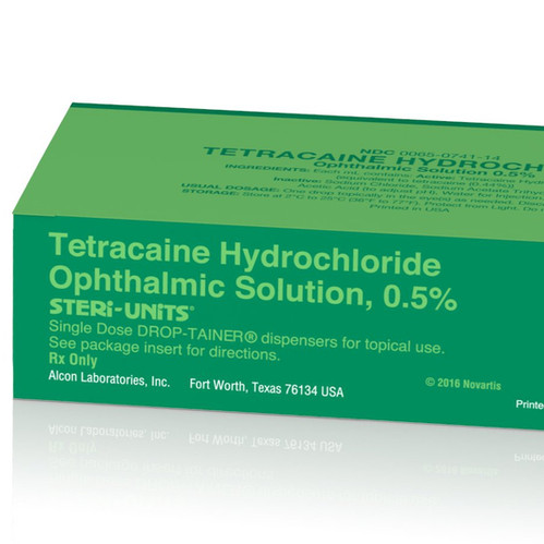 Tetracaine HCL Ophtha. Sol. Steri-Units 0.5% 12x4ml Drop-Tainer | Prime ...