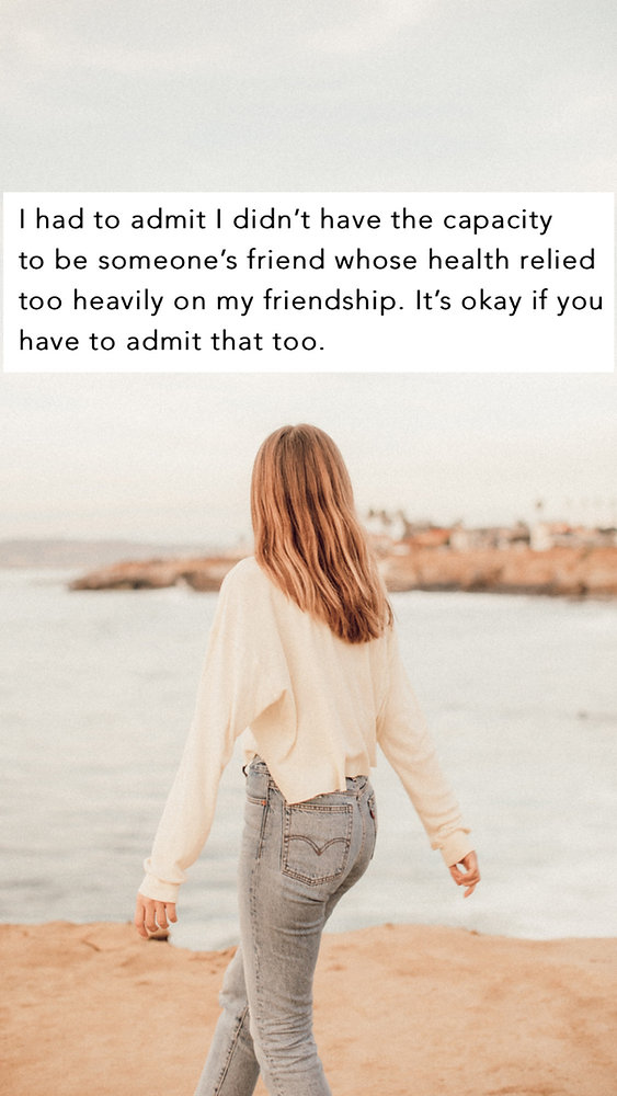 7 Standards for Friendship: Standard One