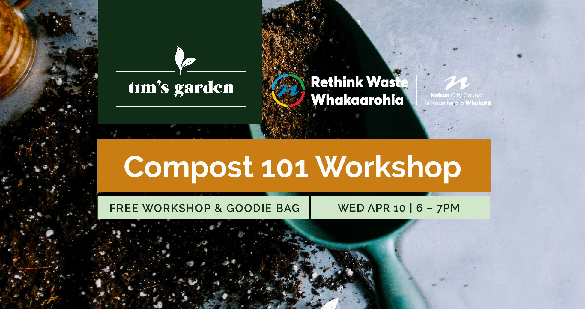 Compost 101 Workshop | Tim's Garden