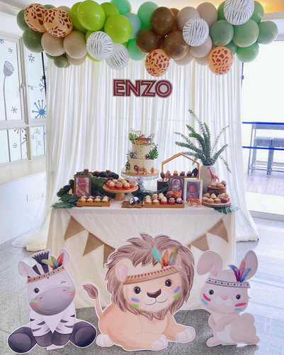 Rustic Safari Dessert Table | Cake Genie Home