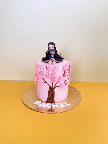 Nezuko Demon Slayer Cake | Cake Genie Home