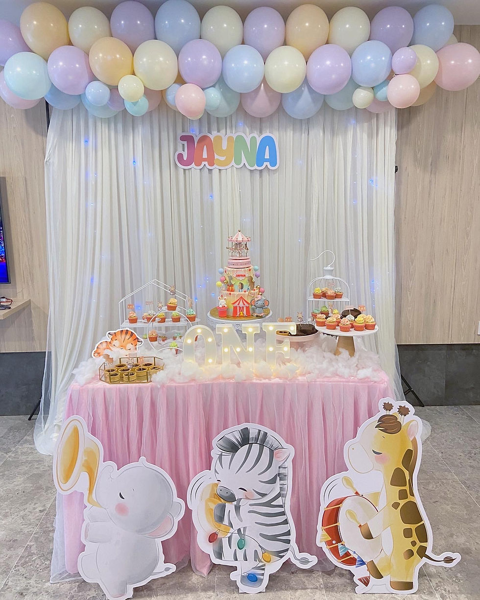 Circus Dessert Table | Cake Genie Home