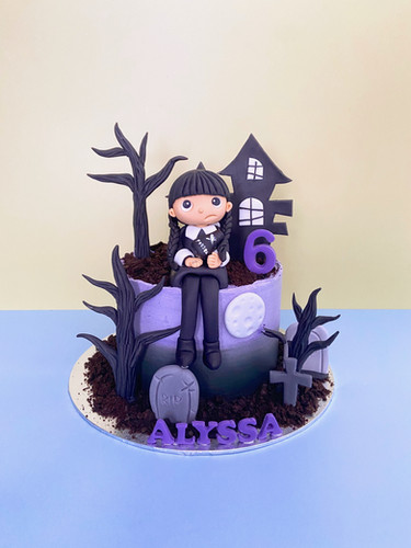 Wednesday Addams Cake | Cake Genie Home