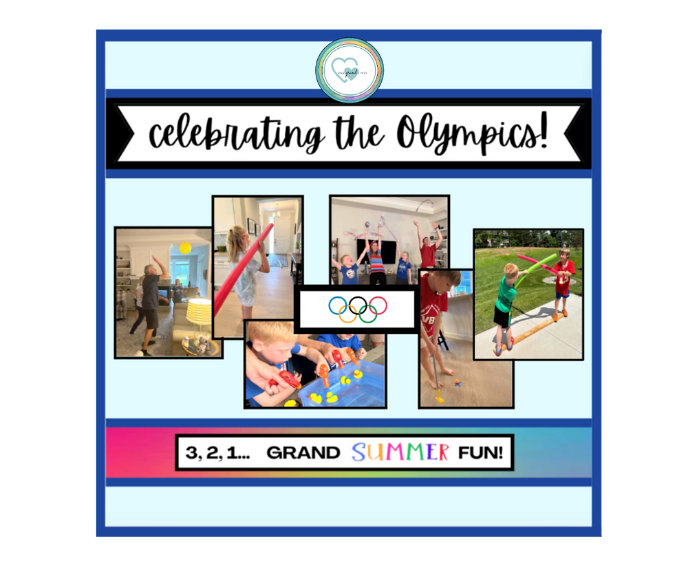 celebrating the Olympics! 3, 2, 1... GRAND summer fun!