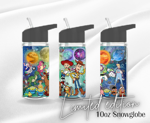 Toy Story Galaxy - 10oz Snowglobe UV DTF Wrap | BOSS Babe Wholesale