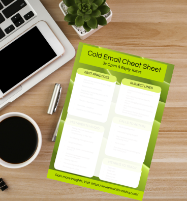 Cold Email Cheat Sheet | Fractionals HQ