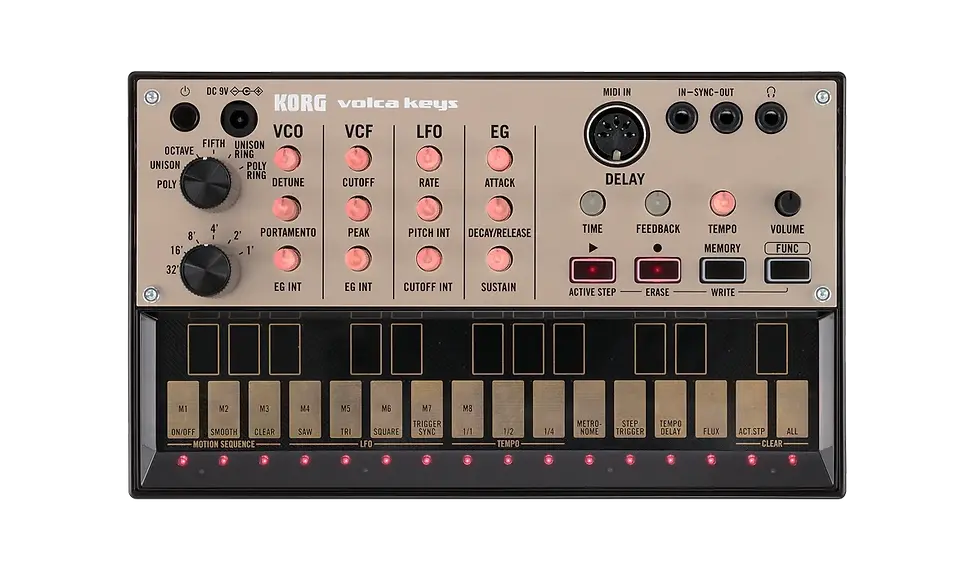 KORG VOLCA KEYS ANALOGUE LOOP SYNTH | Stoke Industries