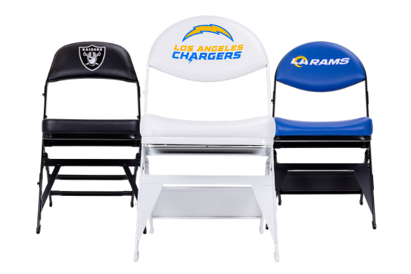 Portable Folding Chairs Provided for New Historic MLB & NFL Stadiums