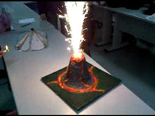 Making a volcano model