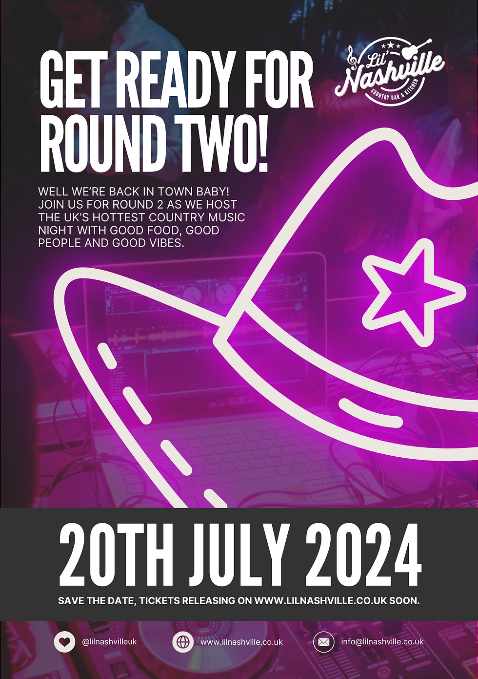 Lil' Nashville | Honky Tonk UK | London, UK